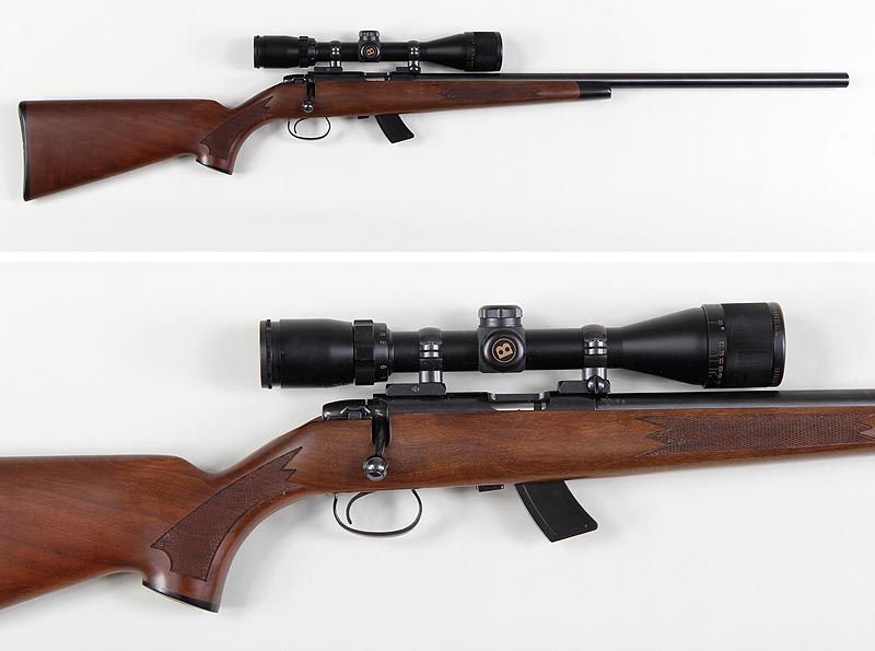 Remington model 541T bolt action 22c. rifle, equipped
