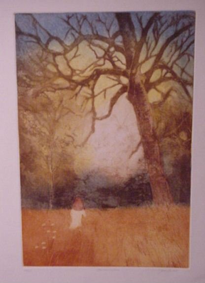 2991: Joan Purcell Etching Signed & Numbered