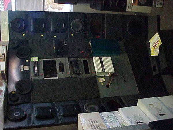 Car Stereo Board With Switcher And Powe