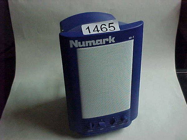 1 Pair Numark M1 Powered Monitor Speake