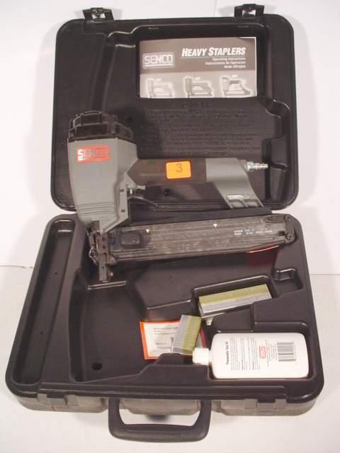3: Senco heavy stapler SNS45 1"-2" staples, c