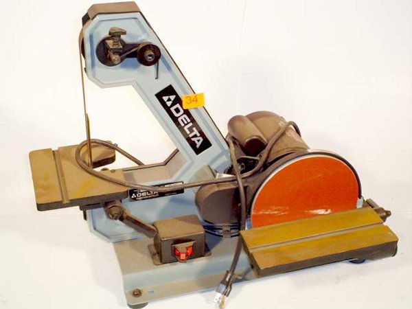 34: Delta bench sander Model 31-340