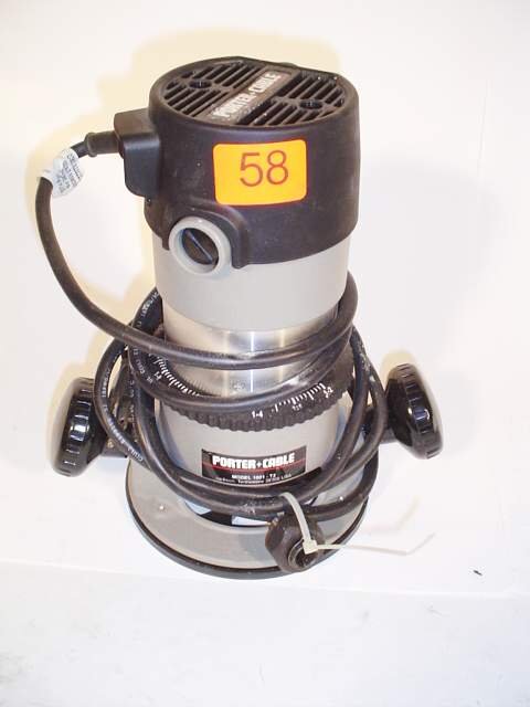 58: Porter Cable router Model 1001T2