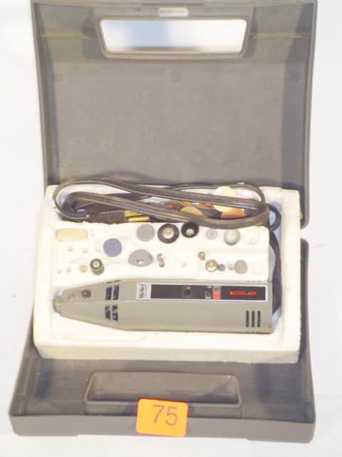 75: Weller mini-shop rotary tool Model 601 w/