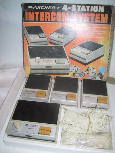 Archer 4-station Intercom System - Apr 17, 2004 | A1 Auction Service in CA