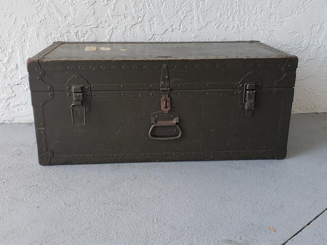 1949 General Products Military Footlocker