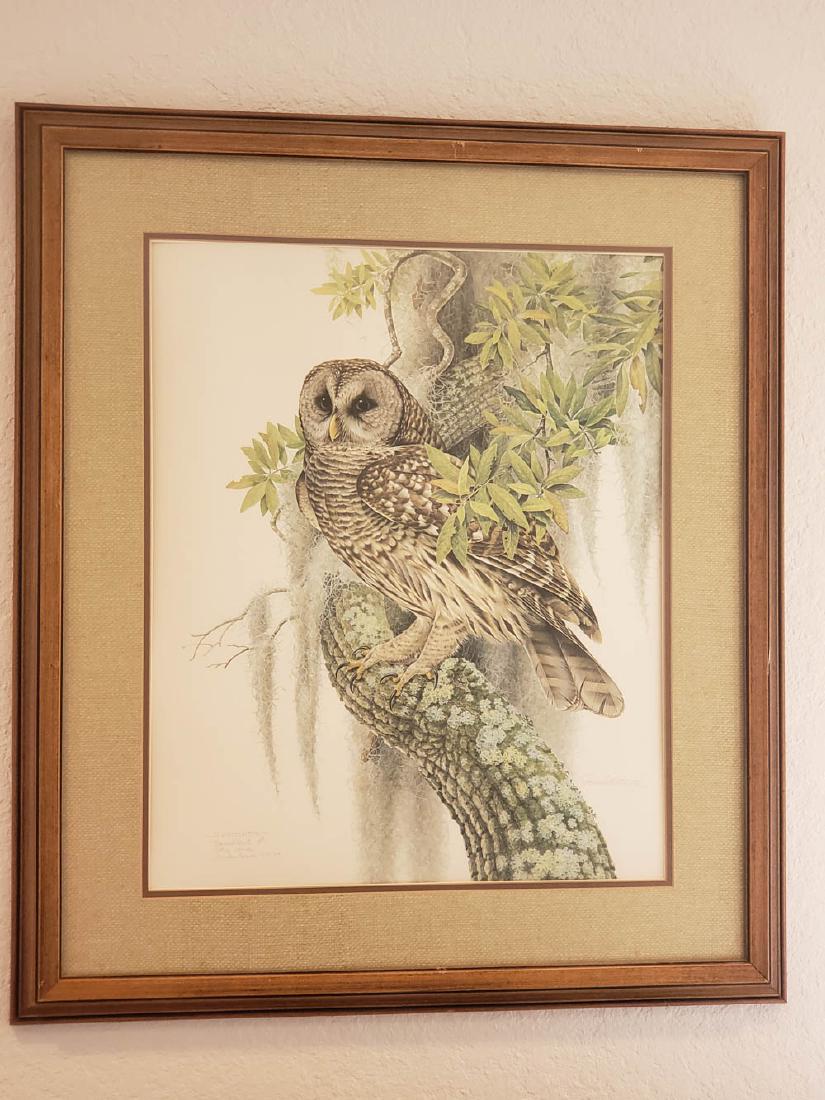 LISTED ARTIST DON WHITLATCH S/N BARRED OWL - Jan 05, 2019 | Premier ...