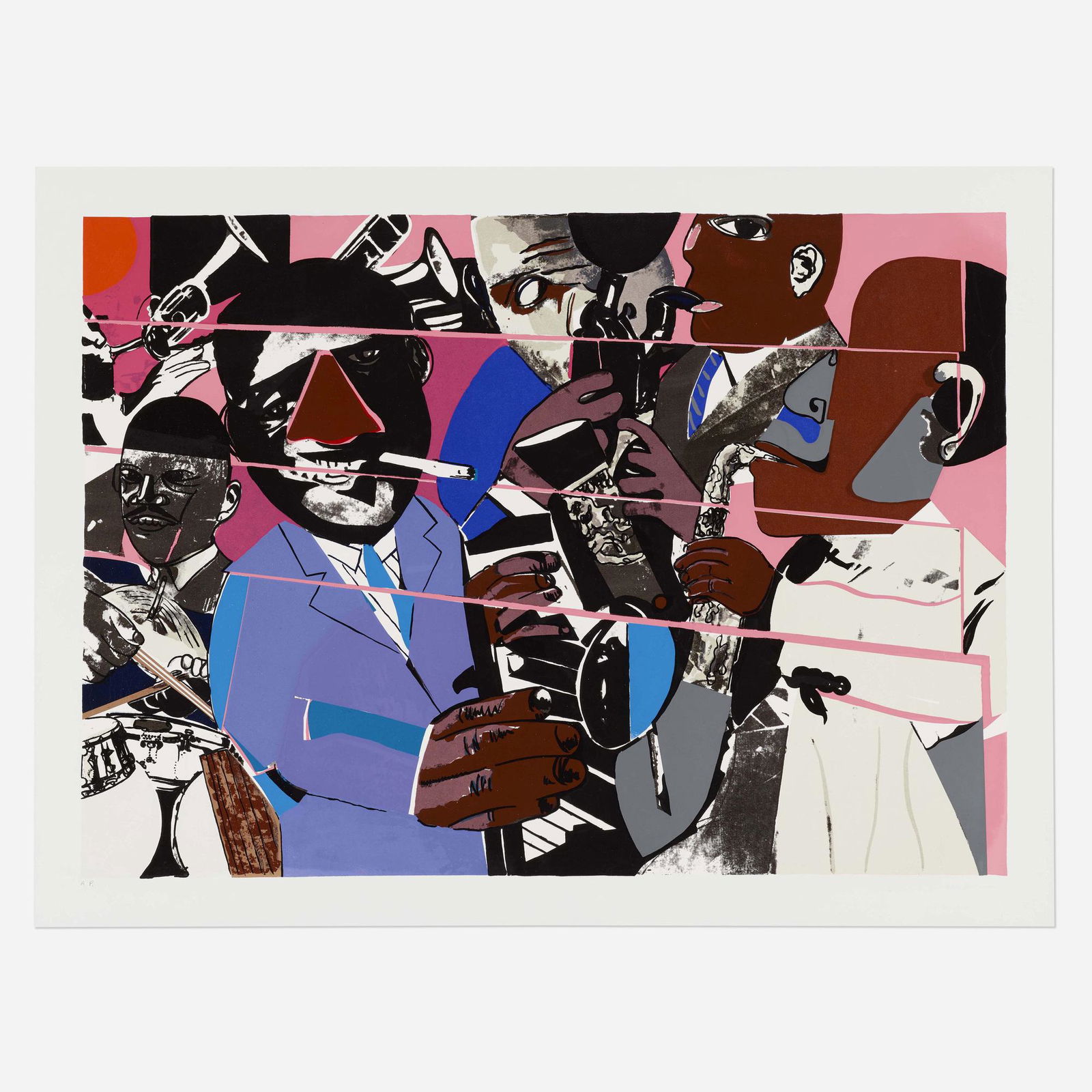 Romare Bearden, Jazz Ii
