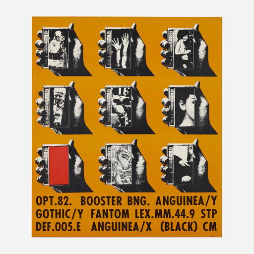 Wallace Berman, Untitled (booster Bng)