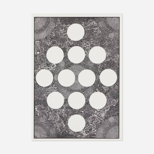 Bruce Conner, #121 Twelve Moons (#0220) on Oct 20, 2022 | Los Angeles ...