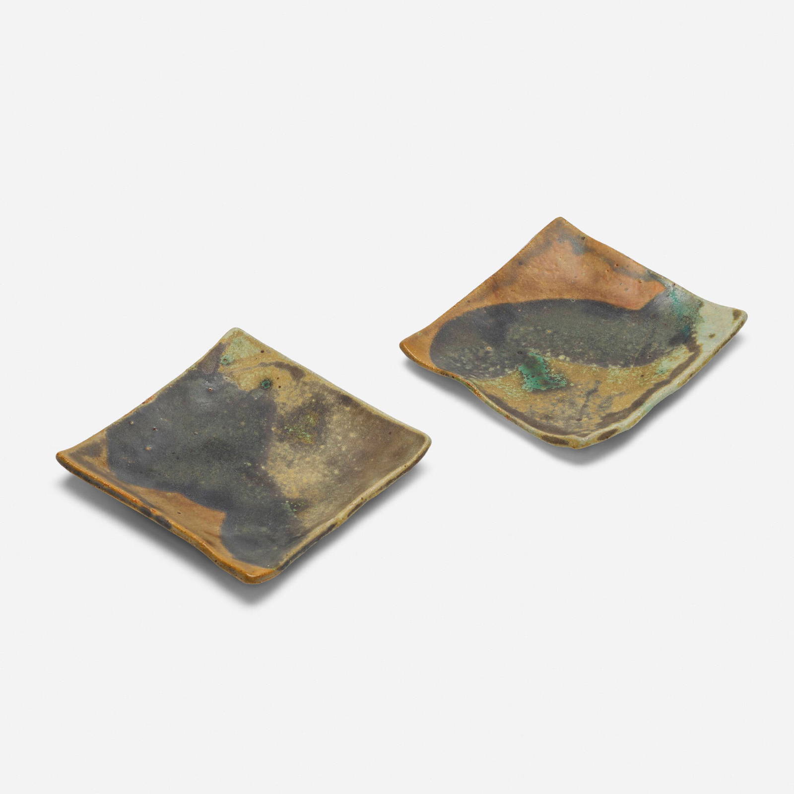 Toshiko Takaezu, Plates, Set Of Two Auction