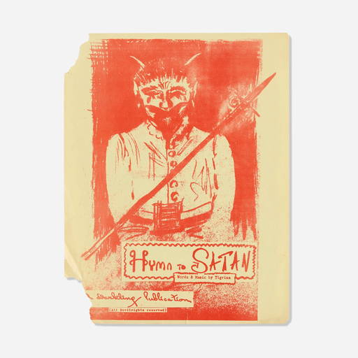 Tigrina (edythe Eyde), Hymn To Satan Cover And Sheet Music