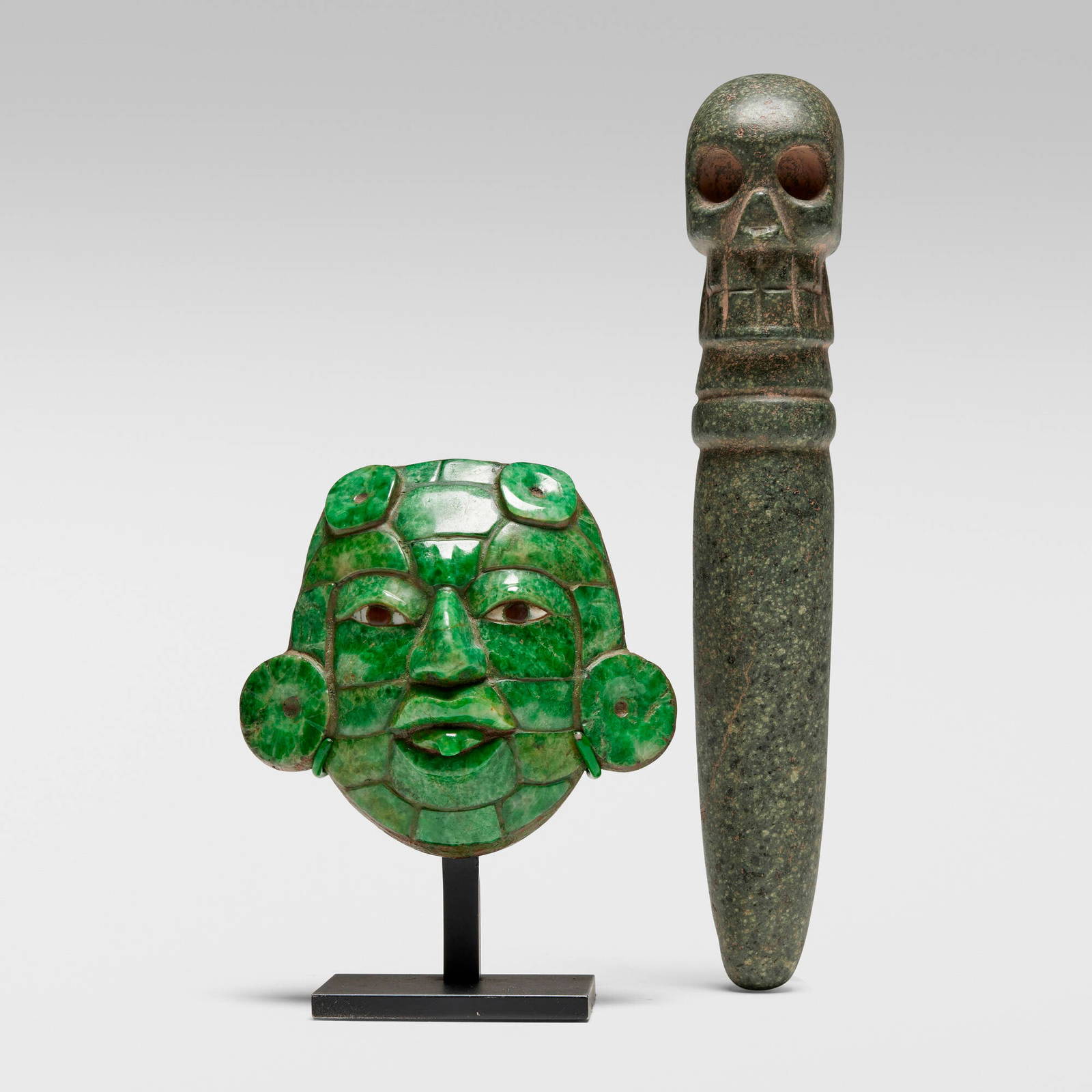 Mayan-style Mask And Scepter - Jul 22, 2025 | Los Angeles Modern ...