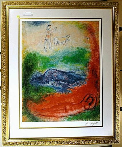 Chagall La Reve Limited Edition Sep 12 2013 Newport Beach