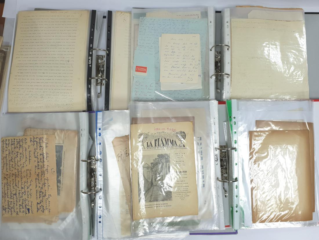 Huge Collection of Hundreds of Handwritten Papers and