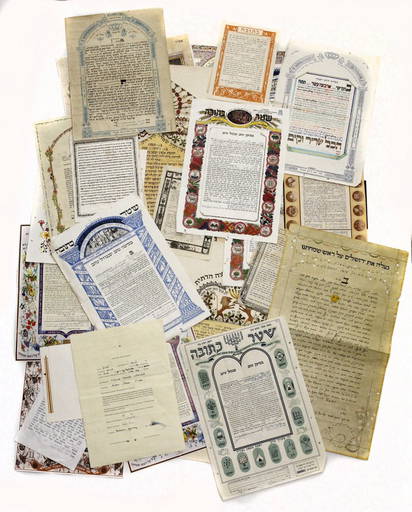 Collection Of [36] Printed Ketubot