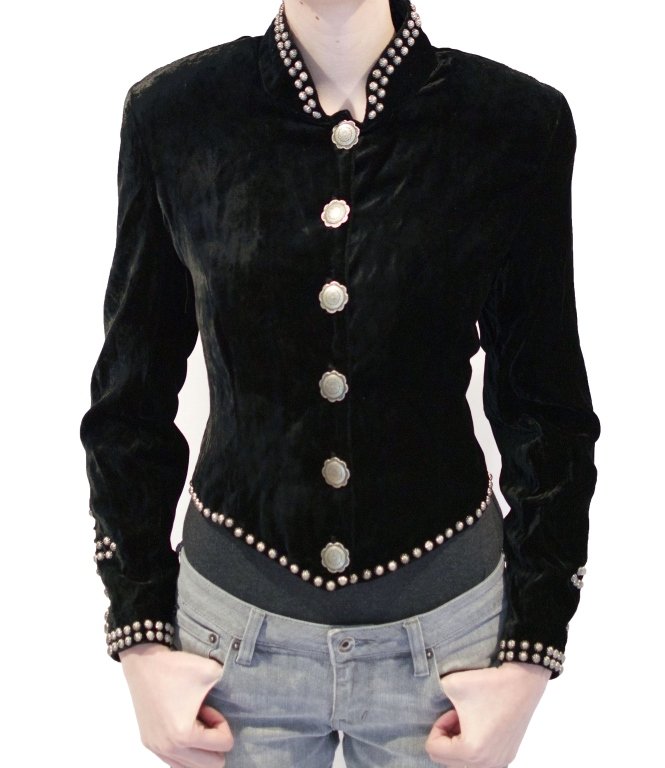 Double D Ranch Wear Velvet Jacket