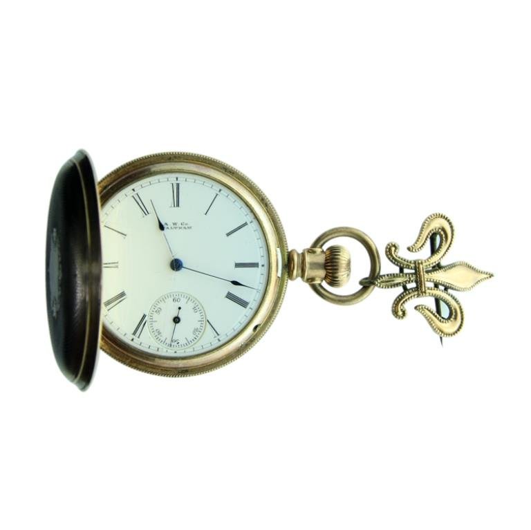 Waltham AWC Seaside Pocket Watch