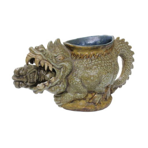 Jim Rumph Pottery Dragon Tankard