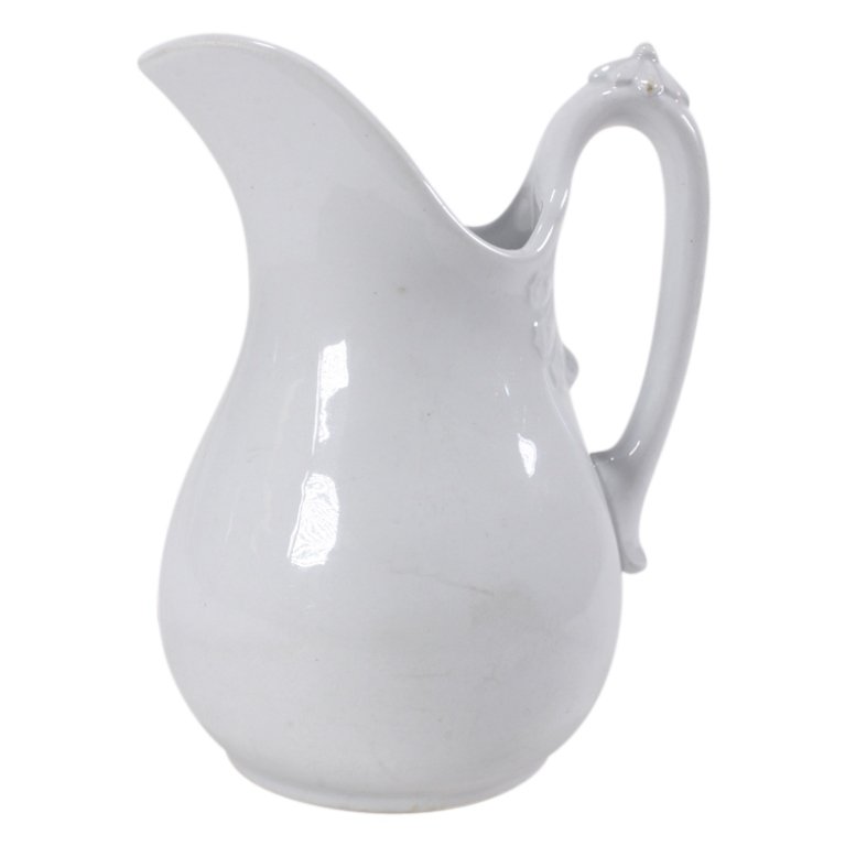 J.W. Pankhurst Hanley Stone China Pitcher