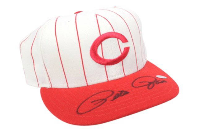Cincinnati Reds Pete Rose Signed Baseball Cap