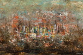 Lester Raymer, oil on board, untitled, 1989 - Apr 28, 2018 | Raymer ...