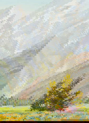 Richard Dahlquist Summer Light Tetons