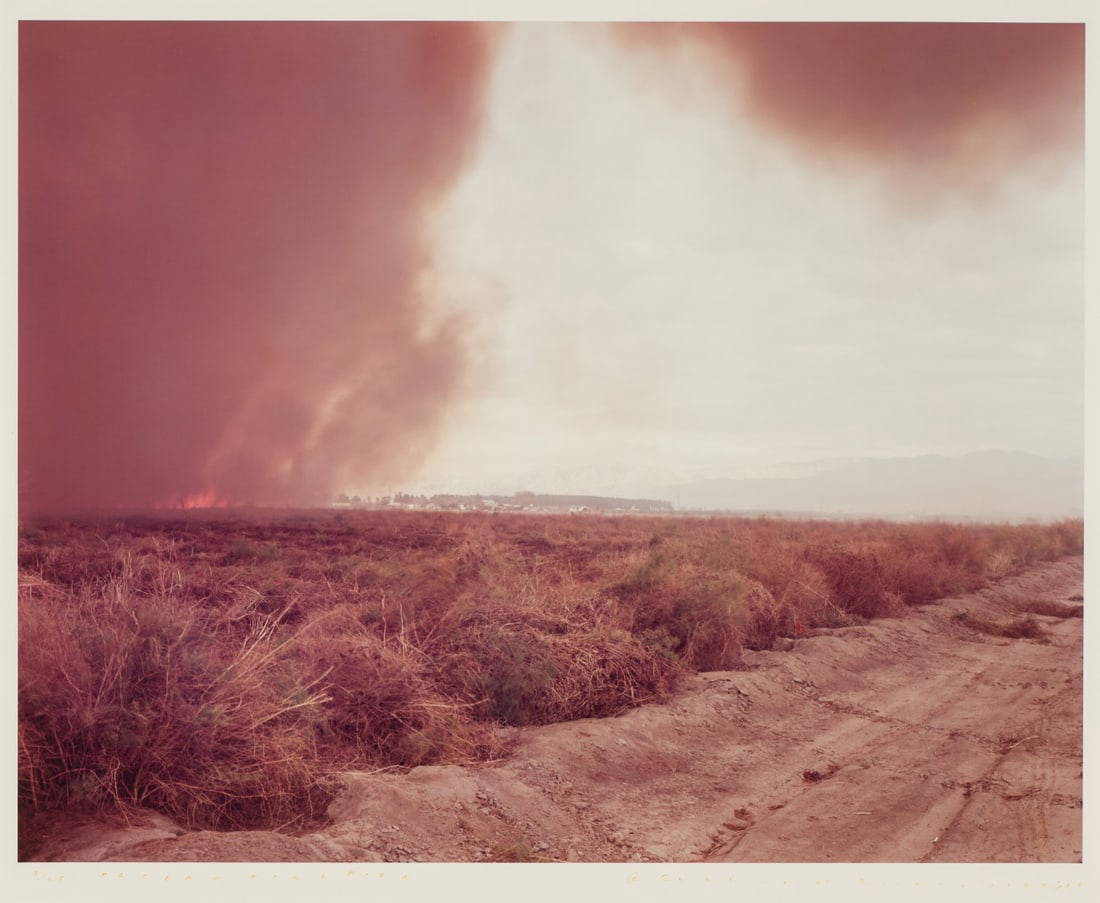 Richard Misrach Desert Fire #182, 1983/85 Auction