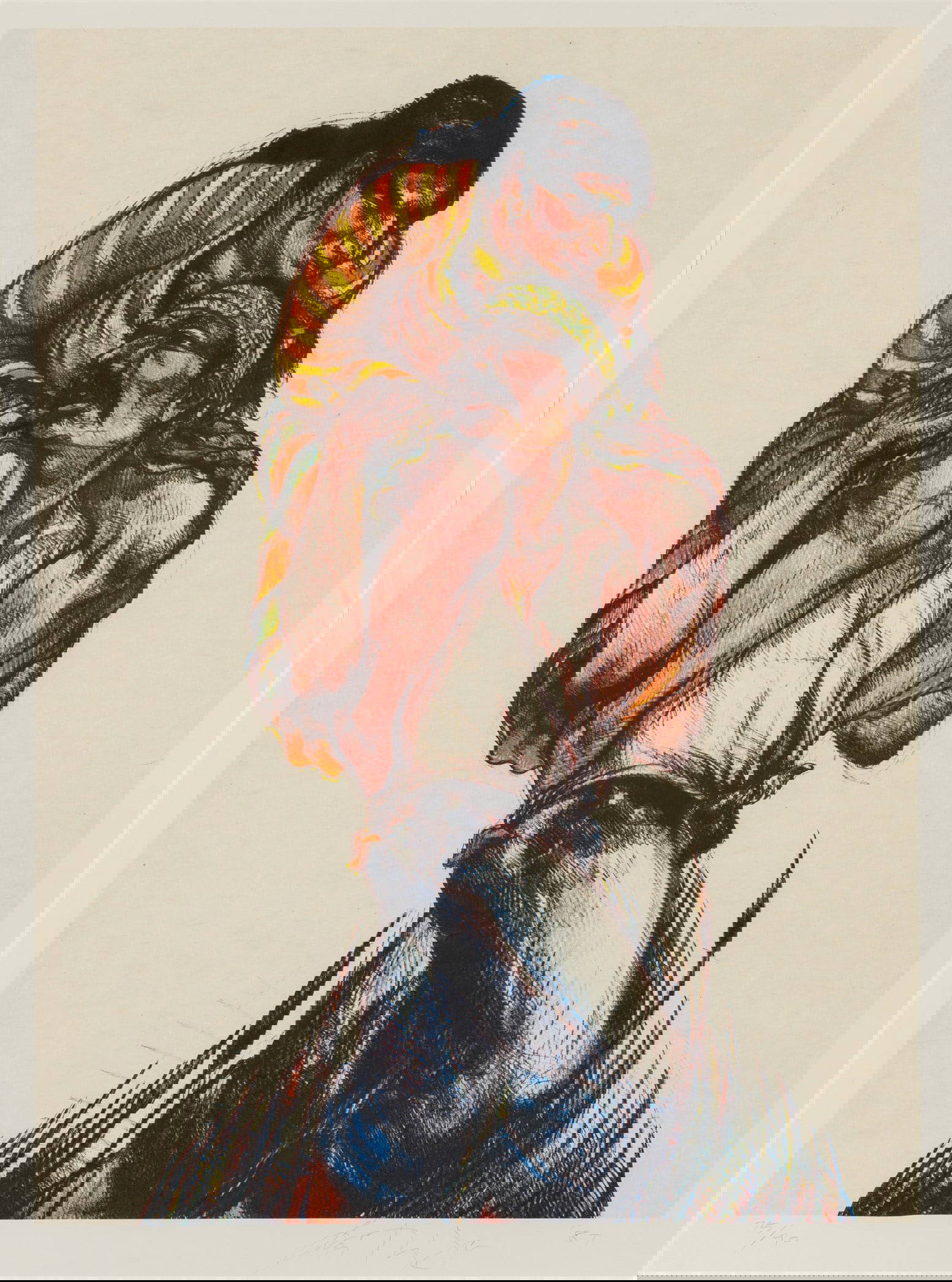 Luis Jiménez Cruzando El Rio Bravo (border Crossing), 1987 Auction