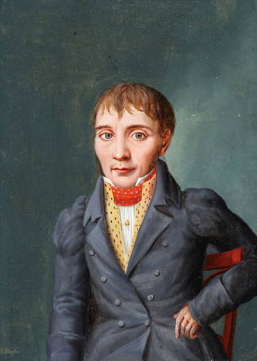C. 1830's Painting Attributed To Eduard Ritter
