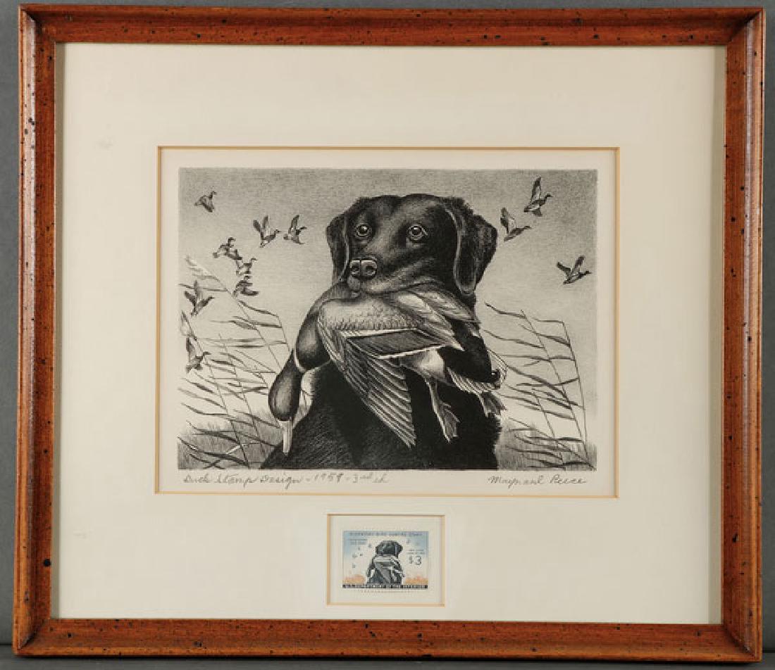 3 ORIGINAL MAYNARD REECE SIGNED DUCK STAMP PRINTS