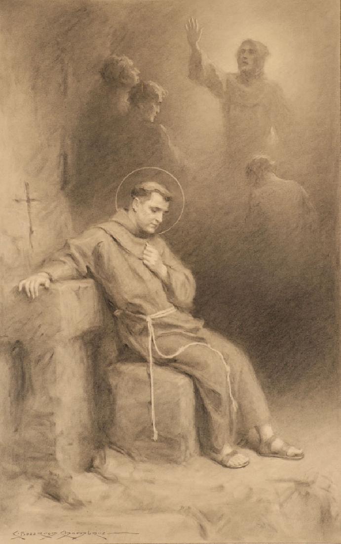 3 ORIGINAL ILLUSTRATIONS BY CHARLES B. CHAMBERS