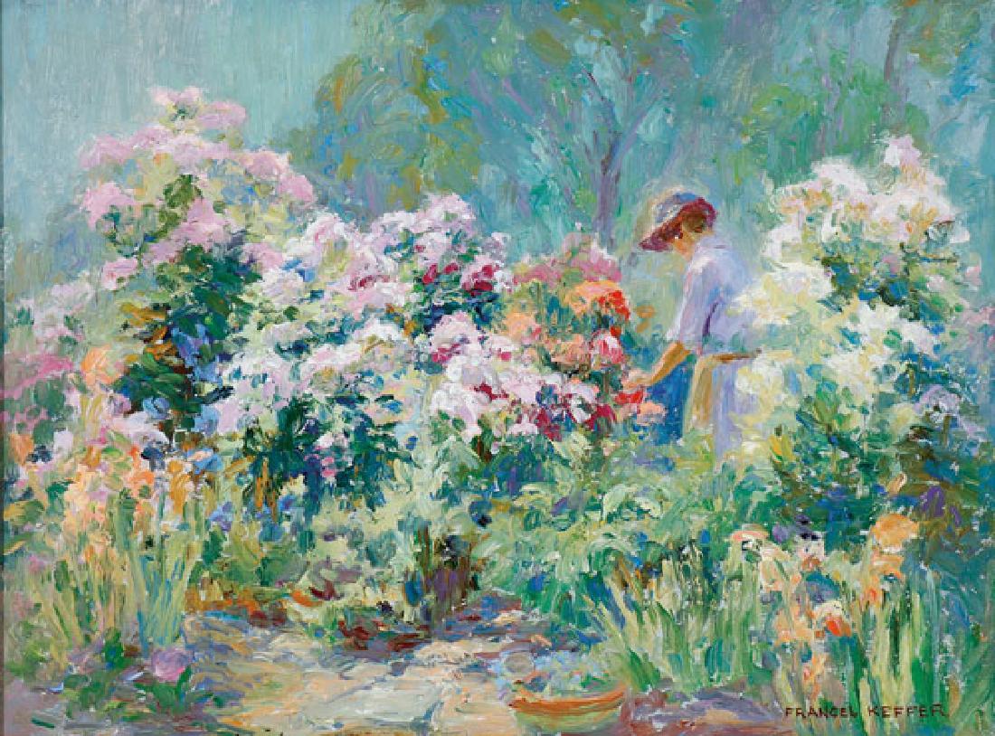 GREAT AMERICAN IMPRESSIONIST PAINTING C. 1920 SIGNED