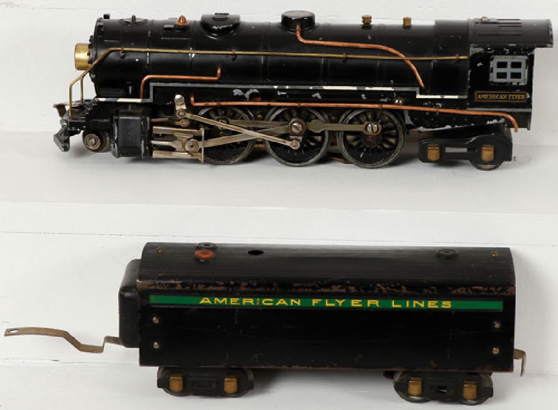 An American Flyer Ho Gauge Steam Engine