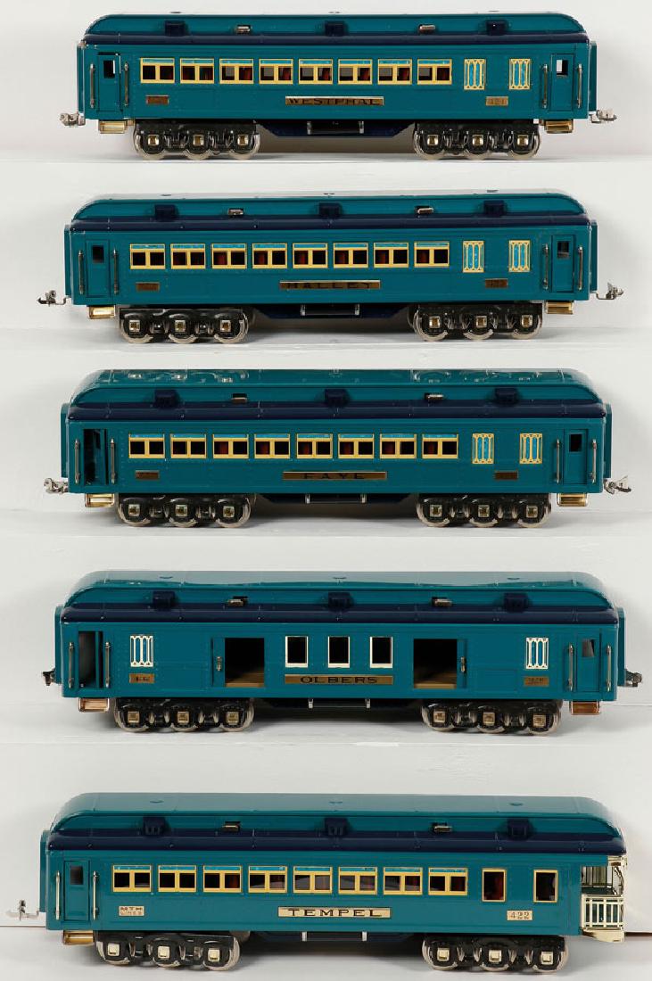 Mth Lionel Standard Gauge Blue Comet Passenger