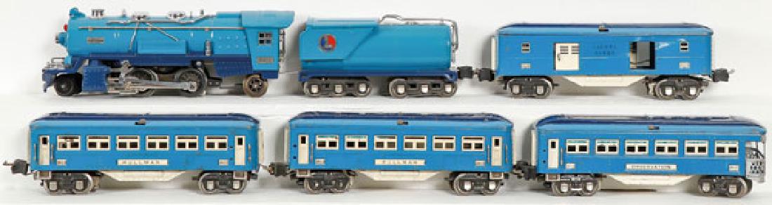 Gorgeous Lionel Prewar O Gauge Blue Comet Passenger Set