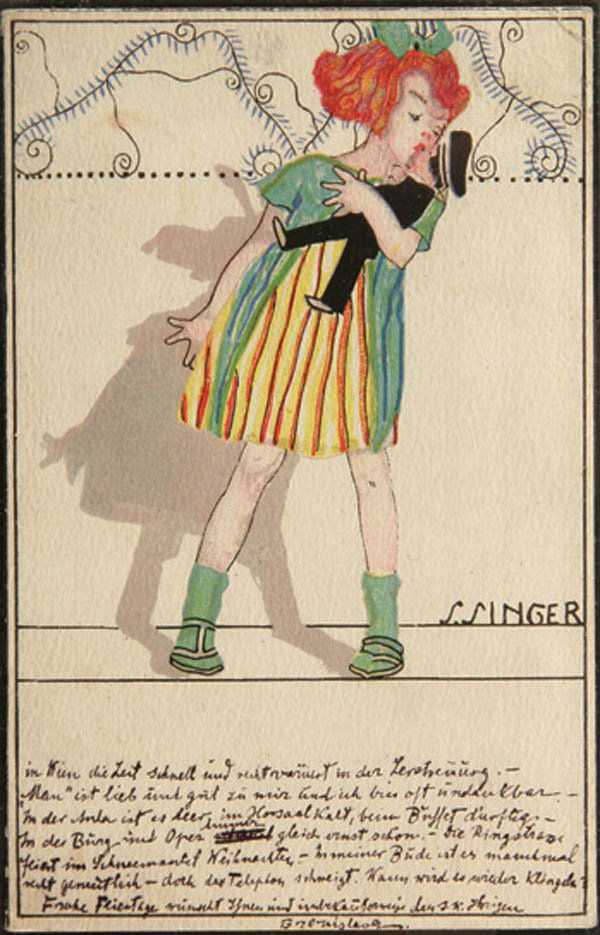 704: A SUSI SINGER FOR WIENER WERKSTAETTE POSTCARD #90 - May 08, 2007 ...