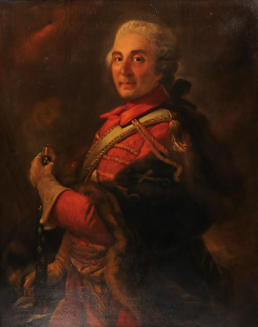 PORTRAIT OF MARSHAL MAURICE DE SAXE
