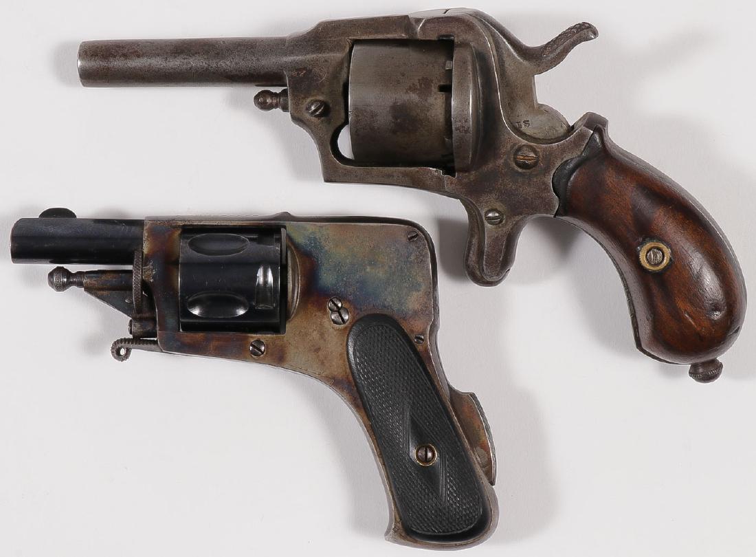 A PAIR OF BELGIAN PISTOLS