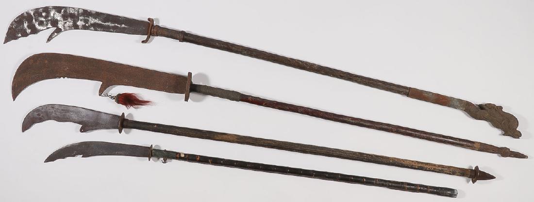 Four Chinese Polearms