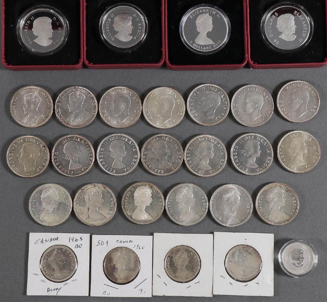 29 CANADIAN SILVER SPECIMENS