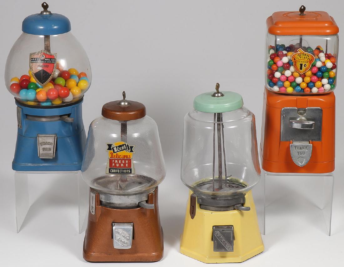 FOUR ONE-CENT COUNTERTOP VENDING MACHINES - May 29, 2019 | Jackson's ...