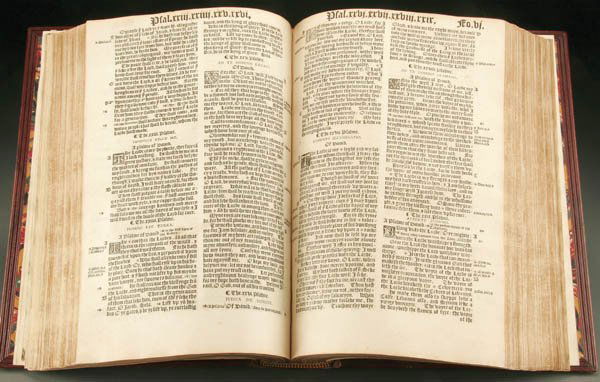 THE GREAT BIBLE, A RARE 1st EDITION, 1539, Richar - Dec 05, 2007 ...