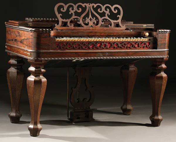 A Rosewood Box Parlor Organ