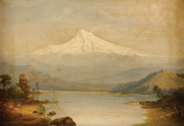 787: WILLIAM SAMUEL PARROTT (American 1844-1915) Mount