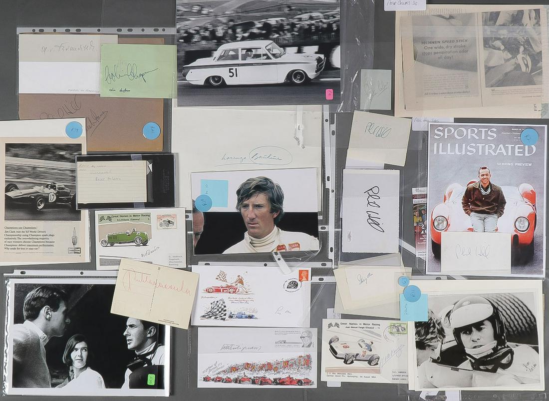 GROUP OF SIGNIFICANT FORMULA ONE SIGNATURES - Mar 24, 2020 | Jackson's ...