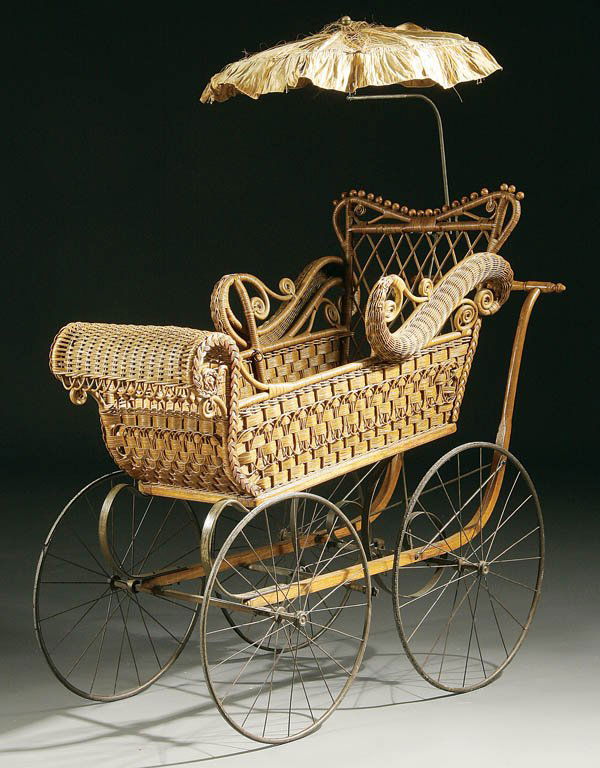 Circa 1880 Ornate Wicker Atlantic City Baby Stroller - Jul 09, 2017 ...