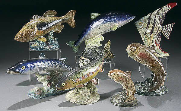 Beswick Porcelain Fish Figures A Group Of Seven,
