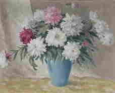 VADA SMITH FLORAL OIL ON CANVAS PAINTING - May 09, 2020 | Lewis & Maese ...