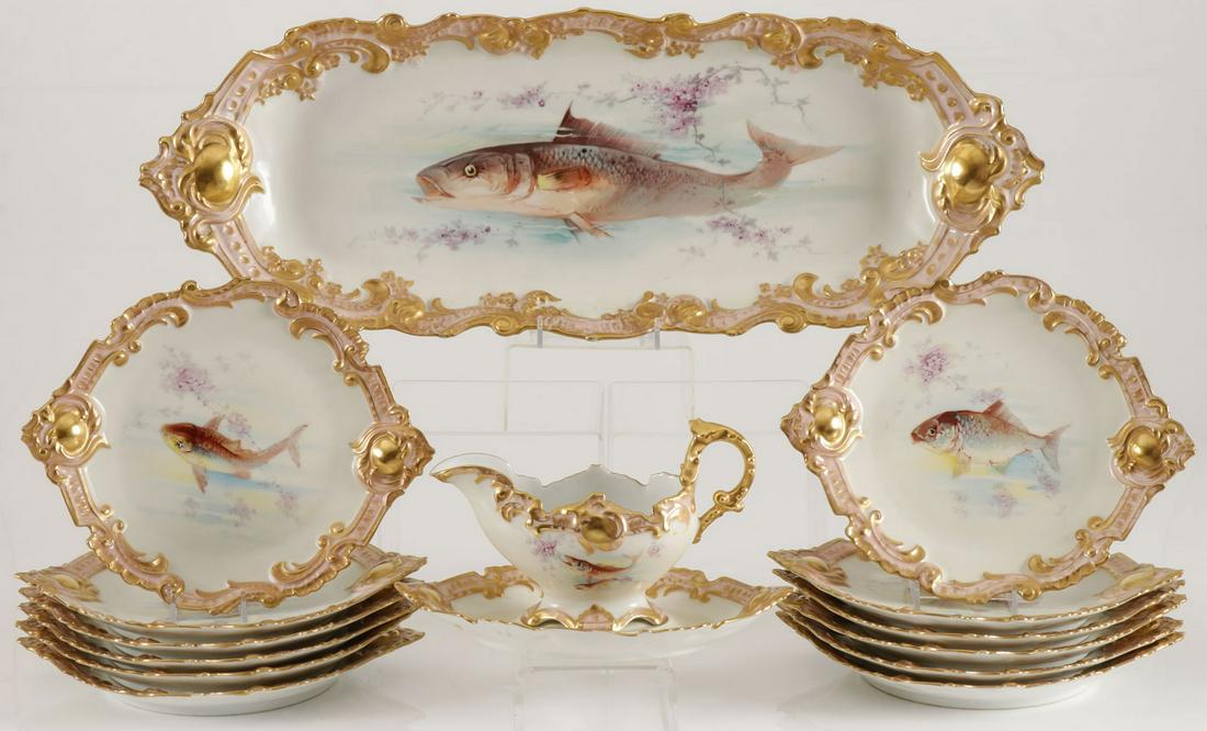 15-PIECE LIMOGES PORCELAIN FISH SET - Dec 01, 2020 | Jackson's Auction ...